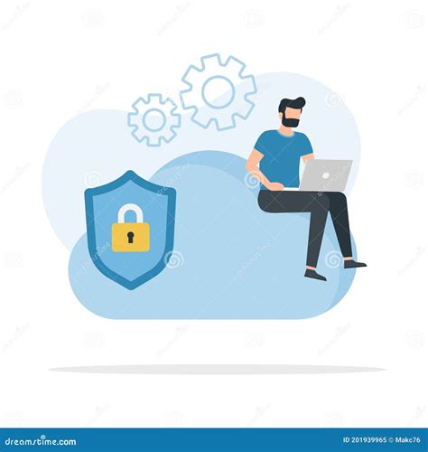 Encryption Safety System Explanation With Encrypt And Decrypt Outline Diagram Cartoon Vector