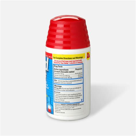 Fsa Eligible Pepcid Complete Chewable Tablets Berry 50 Ct Fsa Store