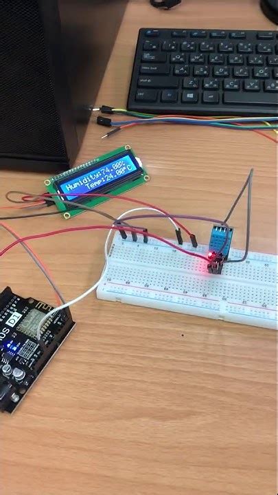 Arduino Dht111602 Lcd（簡易溫濕度計） Youtube