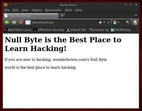Hack Like A Pro Linux Basics For The Aspiring Hacker Part 11 Apache Web Servers Null Byte