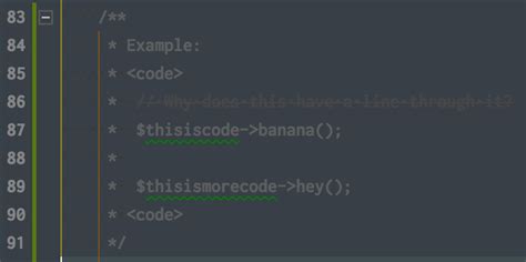 Remove Line Though Comments In Vs Code Stack Overflow