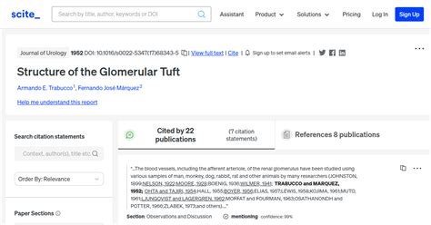 Structure Of The Glomerular Tuft
