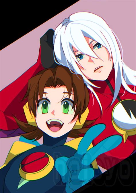 Megamanexe And Protomanexe Mega Man And 1 More Drawn By Hoicyo