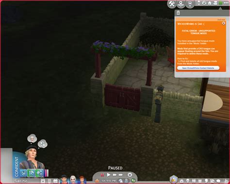 Wicked Whims Is Sad The Sims 4 Technical Support Loverslab