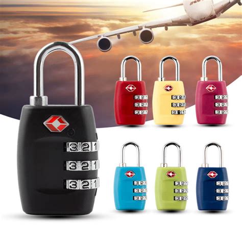Tsa Approved Luggage Locks Resettable Travel Must Haves Essentials 3