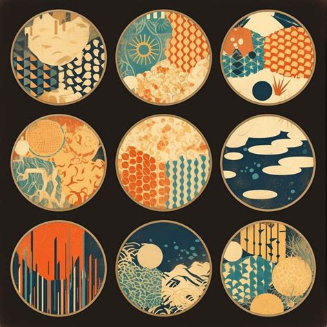 Premium Vector Rich Patterns With Deep Colors