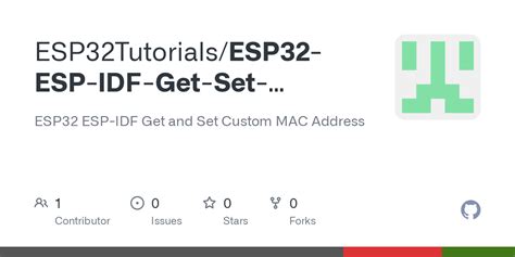 Esp32 Esp Idf Get Set Custom Mac Addressmakefile At Main
