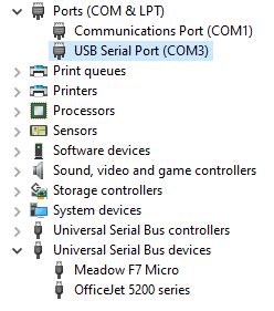 Cannot Deploy Via Windows Issue WildernessLabs Documentation GitHub