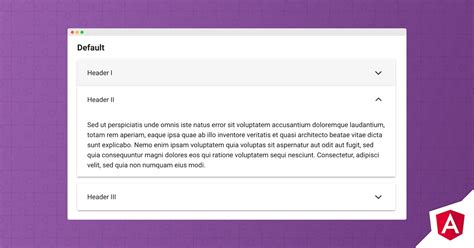 Angular Accordion