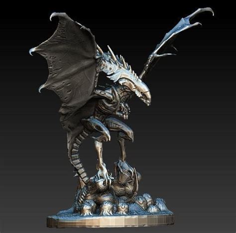 Flying Queen Alien Xenomorph 3d Model Cgtrader