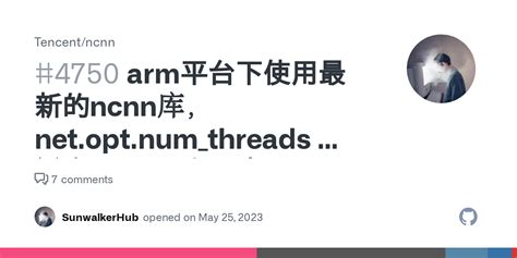 Arm平台下使用最新的ncnn库， Netoptnumthreads 设置为1，cpu占用率400 · Issue 4750