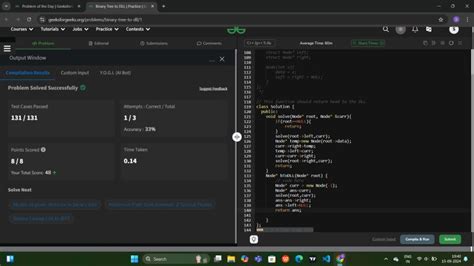 Day 5 Of Solving Geeksforgeeks Potd Shis Momin Posted On The Topic Linkedin