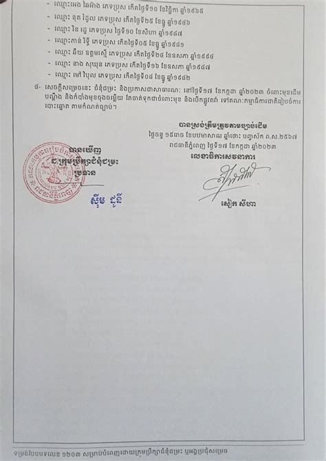 ទណ្ឌិត សម រង្ស៉ី និងមេដឹកនាំក្រុមជ្រុលនិយម ១៦នាក់ទៀត ត្រូវបានពិន័យប្រាក់ ១០ទៅ២០លានរៀល