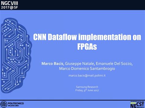 Cnn Dataflow Implementation On Fpgas Pptx