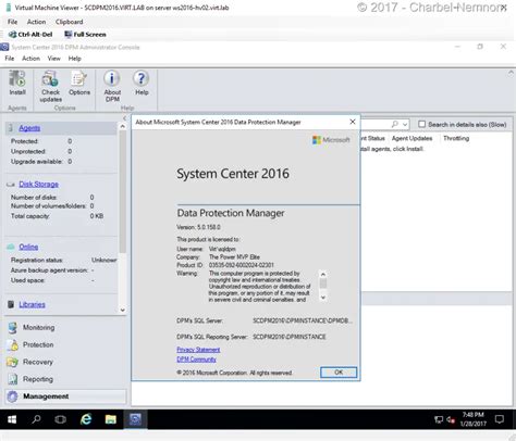 How To Deploy Dpm 2016 Using Vmm 2016 On Ws2016 Scdpm Scvmm Sysctr