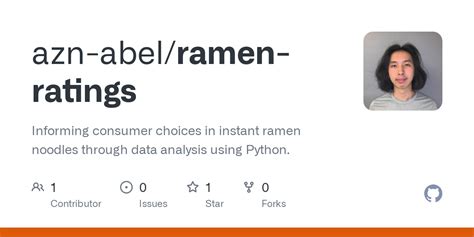 github azn abel ramen ratings informing consumer choices in instant