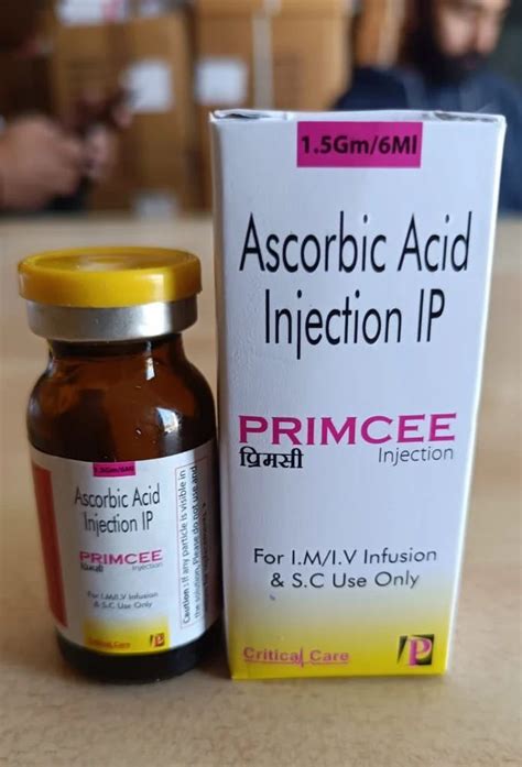 Ascorbic Acid 250mg Injection 5 Ml At ₹ 179 Piece In Ambala Id 2852094536730