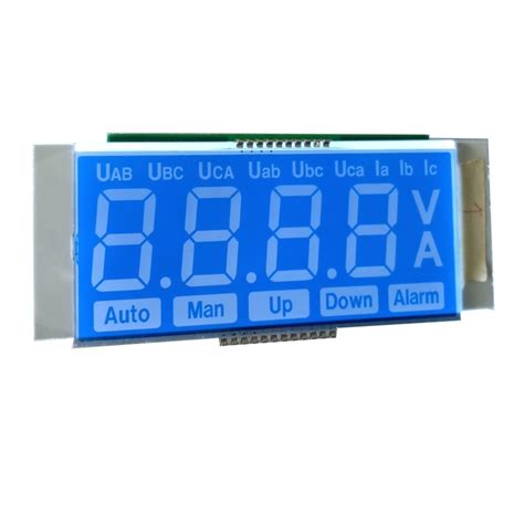 Segment LCD Panel For Power Measurement Meter China Segment LCD Panel