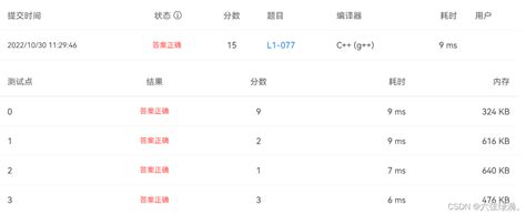 l1 077 大笨钟的心情 15 分 pat 团体程序设计天梯赛 gplt 7 10 大笨钟的心情 csdn博客
