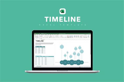 Timeline Excel Template Slidewalla Excel Templates Powerpoint Background Design Templates
