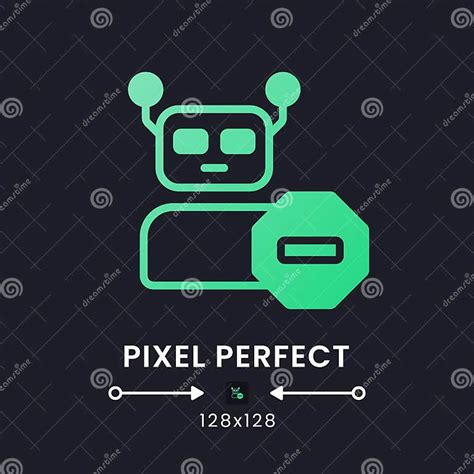 Advanced Bot Protection Green Solid Gradient Desktop Icon On Black