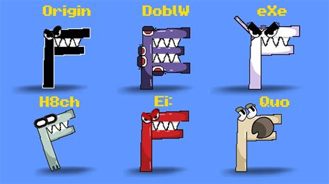 Alphabet Lore But Everyone Is ALL Different Versions ( Full Version ) | GM Animation - YouTube