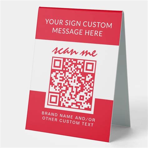 Create Your Own Qr Code Business Sign