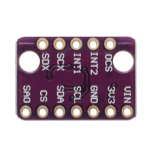 pièces GY BMI Module DOF axes gyroscope de vitesse angulaire capteur d accélération de