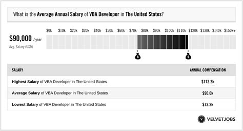 Vba Developer Salary Actual 2025 Projected 2026 Velvetjobs