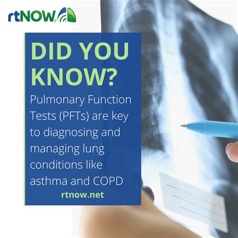 Rtnow Did You Know Pulmonary Function Tests Pfts Are Key To Diagnosing And Managing Lung