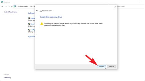 How To Create A Windows Recovery USB Drive