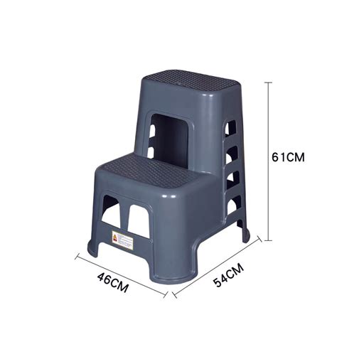 2 Step Plastic Ladder Stool Kgp Innovation