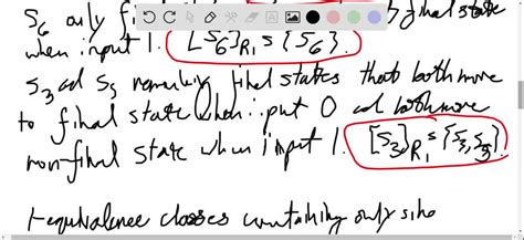 solved consider the algorithm minimize which takes a dfa m as input