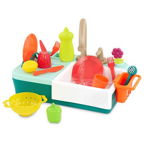 B Toys Sink Play Set Toy Kitchen Sink Faucet And Running