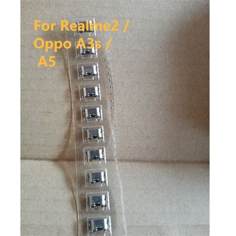 Pcs Usb Plug In Charging Charger Port For Realme Oppo A S A Charger Charging Pin