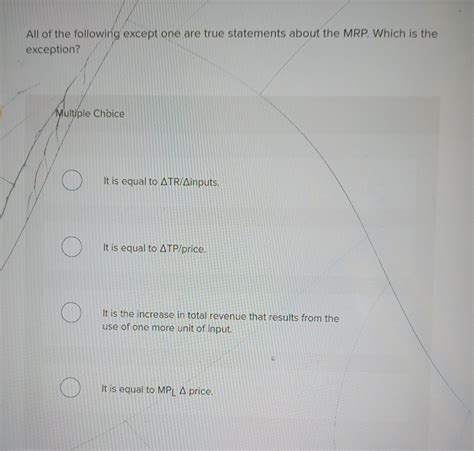 Solved All of the following except one are true statements | Chegg.com