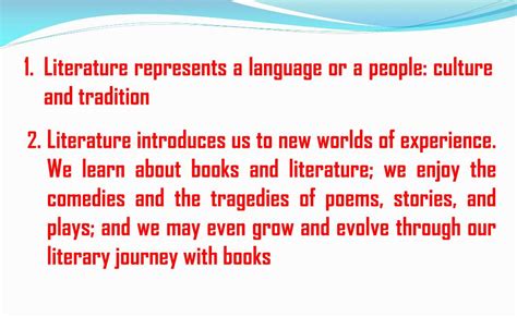 Ppt Why Do We Study Literature Powerpoint Presentation Free