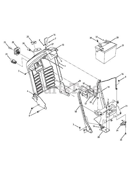 Cub Cadet Lt 1050 13aq11cp010 Cub Cadet 50 Lawn Tractor 2008 And After Dash Assembly