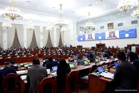 Монгол Улсын Их Хурлын 2024 оны намрын ээлжит чуулганы нэгдсэн хуралдааны 01 дүгээр сарын 17 ны