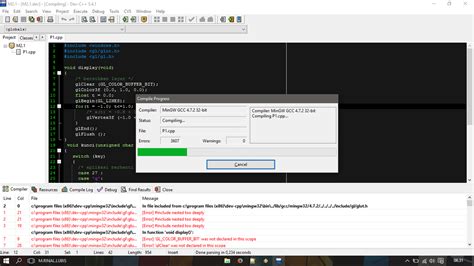 ASK Compile Error Glut H Dev C KASKUS
