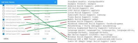 Installing Unity Through Unity Hub Cli Missing Options When Installing