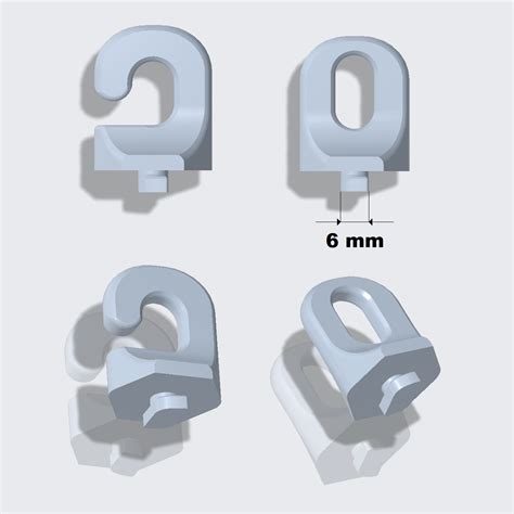 Stl File Greenhouse Hooks And Loops 🌳・3d Printing Model To Download・cults