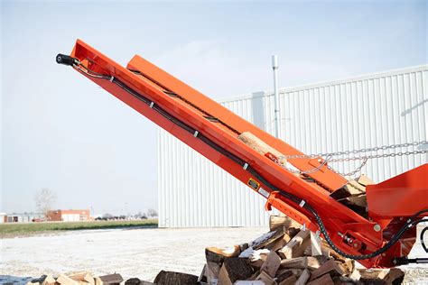 Attached Firewood Conveyor Blockbuster Firewood Processors