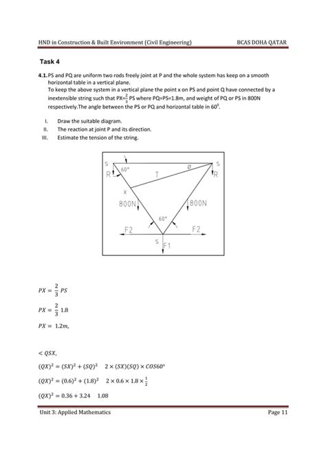 Applied Mathematics For Cbe Assignment Pdf