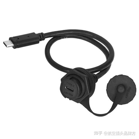 防水type C航空插头工业连接器，支持快充 知乎