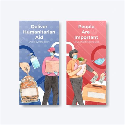 Flyer Template With Humanitarian Aid Concept Template Download On Pngtree
