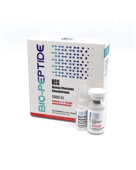 Bio Peptide Hcg 5000iu 5000iuvial 2ml Water For Injection