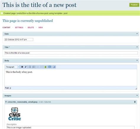 Processwire Review Simplicity Meets Performance Cms Critic