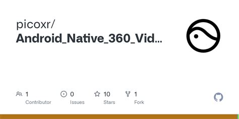 Github Picoxrandroidnative360videoplayer
