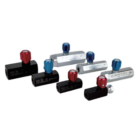 Flow Control Valve 유량 조절 밸브 하이드로텍주 제품소개 단품 단품유압